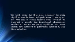 BlueGeneTechnology.pptx