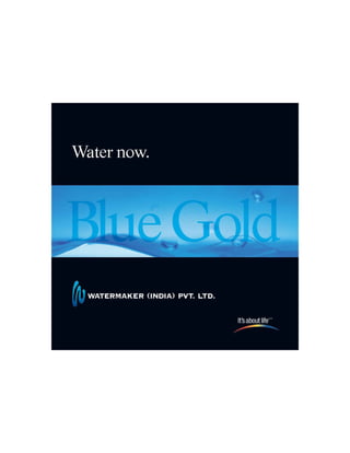 Blue Gold Water | PDF