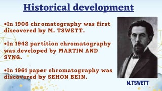 Paper Chromatography | PPTX