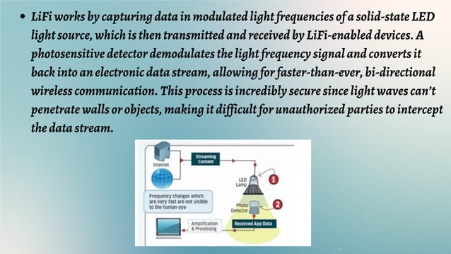 Li-Fi Technology Presentation.pdf | Computer Networking | Computing