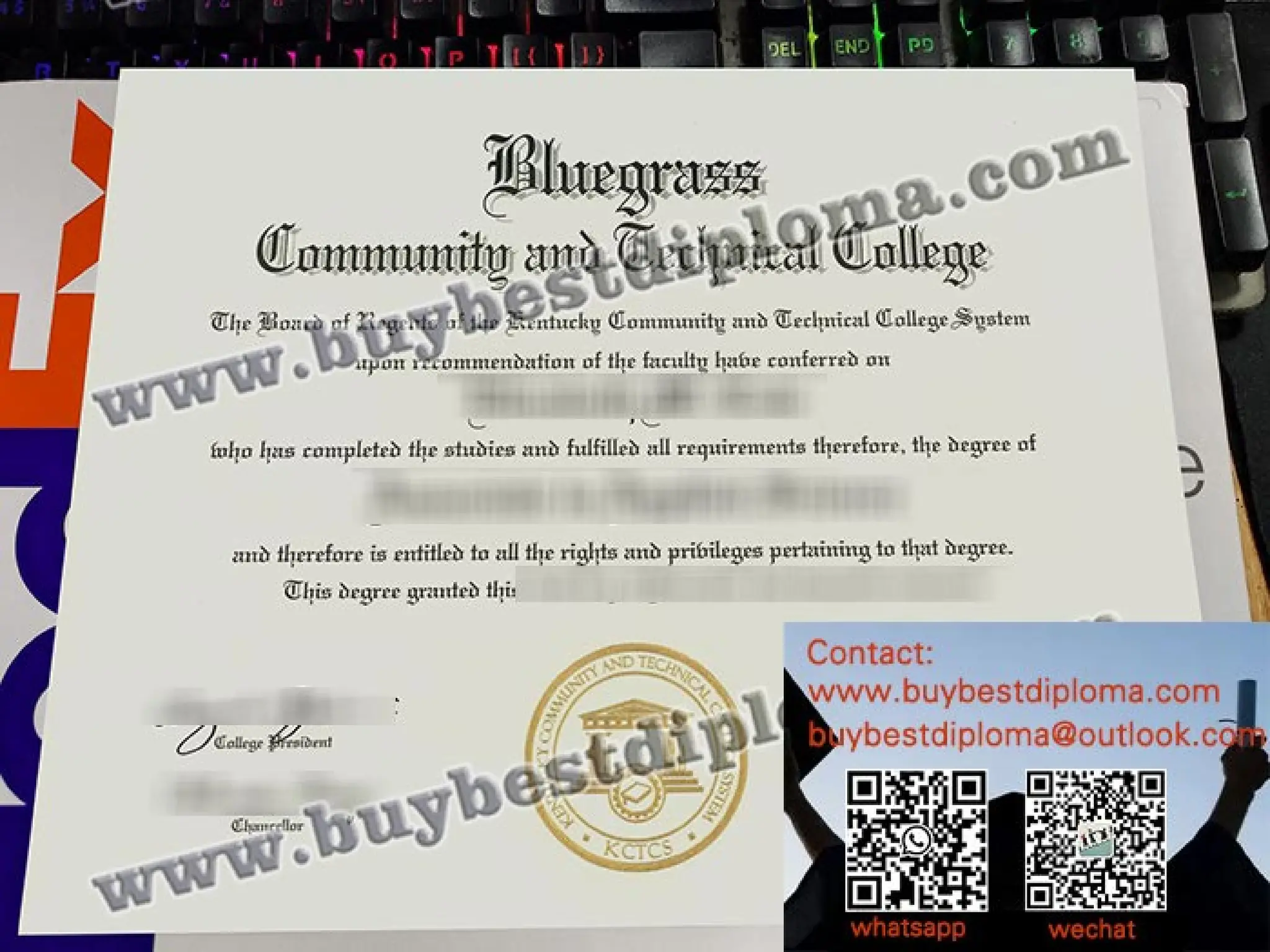 Bluegrass Community and Technical College diploma | PDF