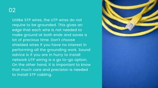 COMPARING B/W STP VS UTP CABLES: EACH AND WHEN TO USE THEM | 2021 ...