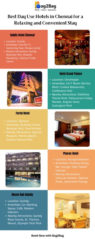 Who Can Benefit from Day Use Hotels in Chennai? | PDF