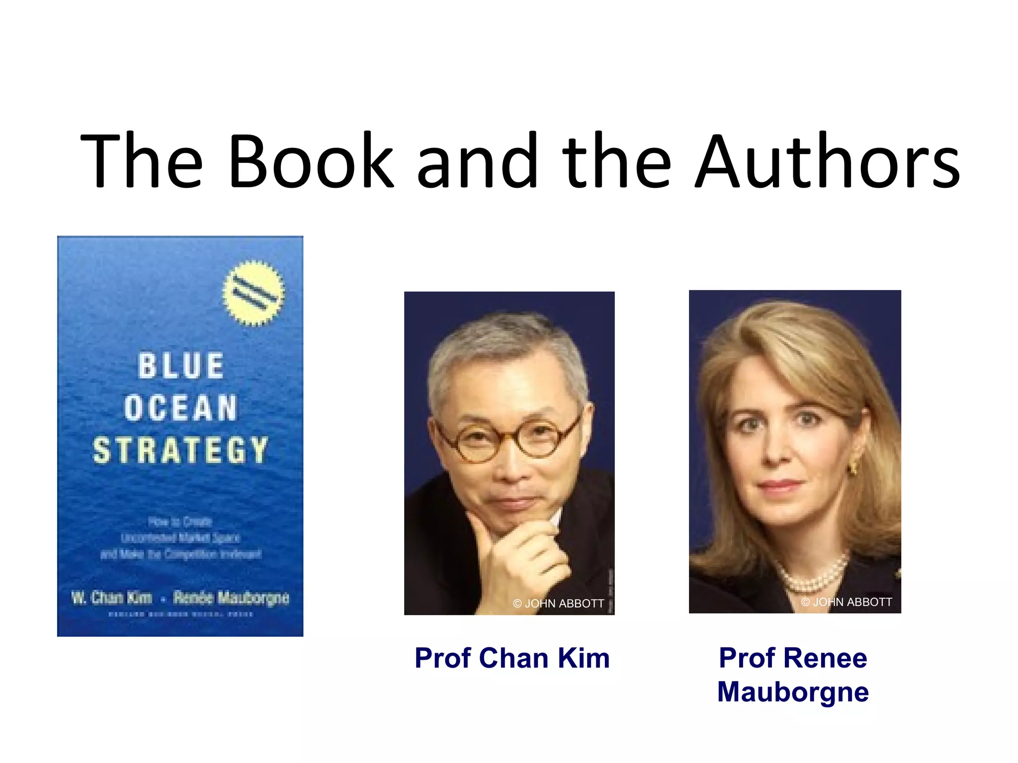 Blue green red and purple ocean strategy | PPT