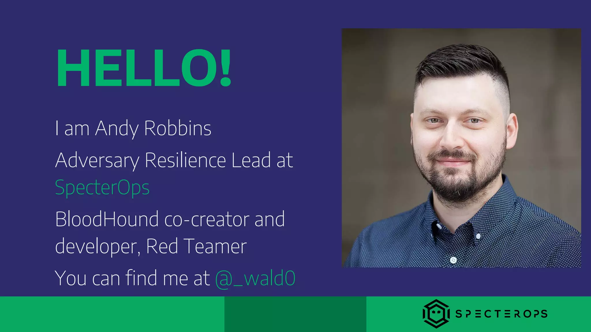 BloodHound: Attack Graphs Practically Applied to Active Directory | PDF