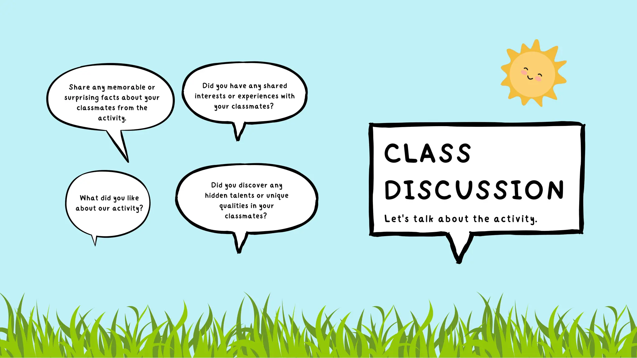 Ice Breaker Class Activity Two Truths and a Lie Education Presentation ...