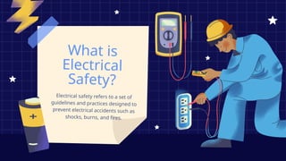 Blue Illustrated Electrical Safety Presentation.pptx