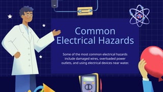Blue Illustrated Electrical Safety Presentation.pptx