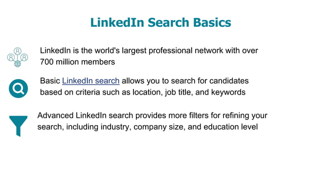Sourcing the Best Talent with LinkedIn Search and AI-Driven Recruitment Tool | PPTX