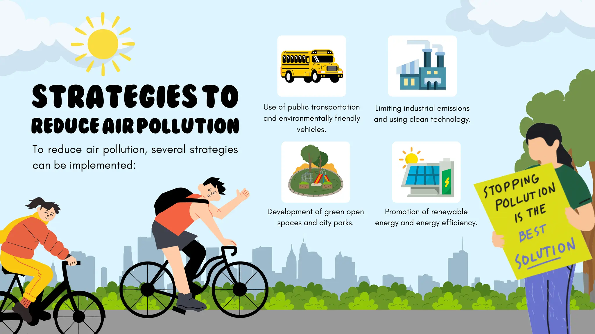 Blue Illustrative City Free of Air Pollution Presentation.pdf