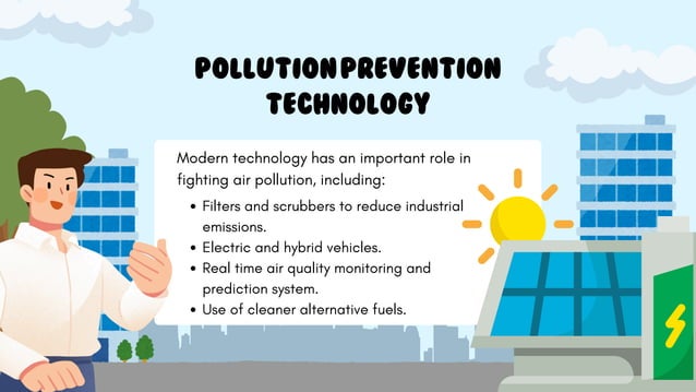 Blue Illustrative City Free of Air Pollution Presentation.pdf | Indoor ...