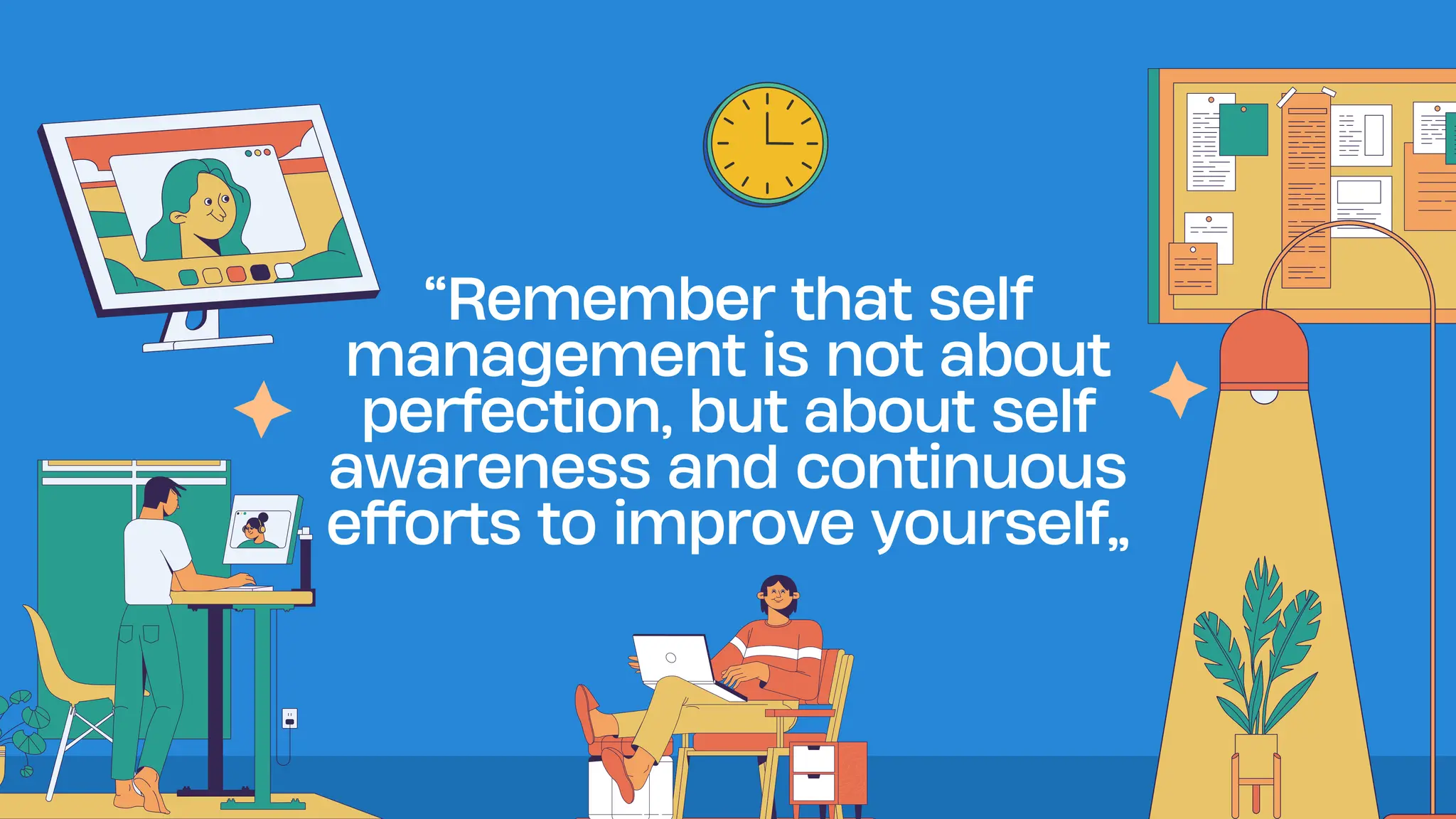 Blue Illustrative Self Management Presentation.pdf.pdf