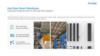 Blueiot High-precision RTLS Based on Bluetooth AOA Technology | PPTX