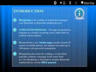 Bluejacking | PPT