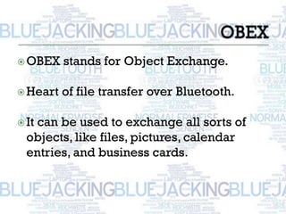 Bluejacking | PPT