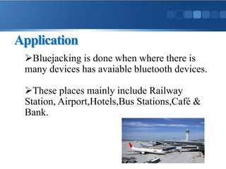 Bluejacking | PPTX