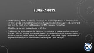 Bluejacking | PPTX