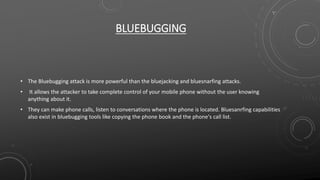 Bluejacking | PPTX