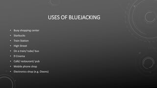 Bluejacking | PPTX