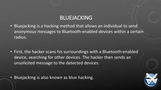 Bluejacking | PPT