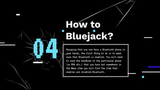 Bluejacking | PPTX