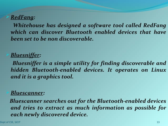 Bluejacking ppt | PPT