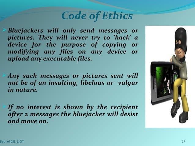 Bluejacking ppt | PPT