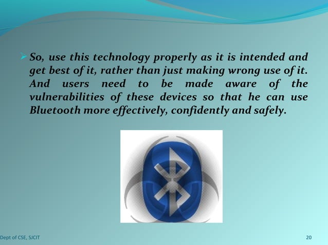 Bluejacking ppt | PPT