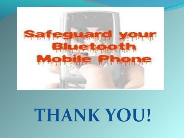 Bluejacking ppt | PPT