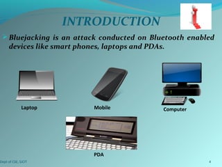 Bluejacking ppt | PPT