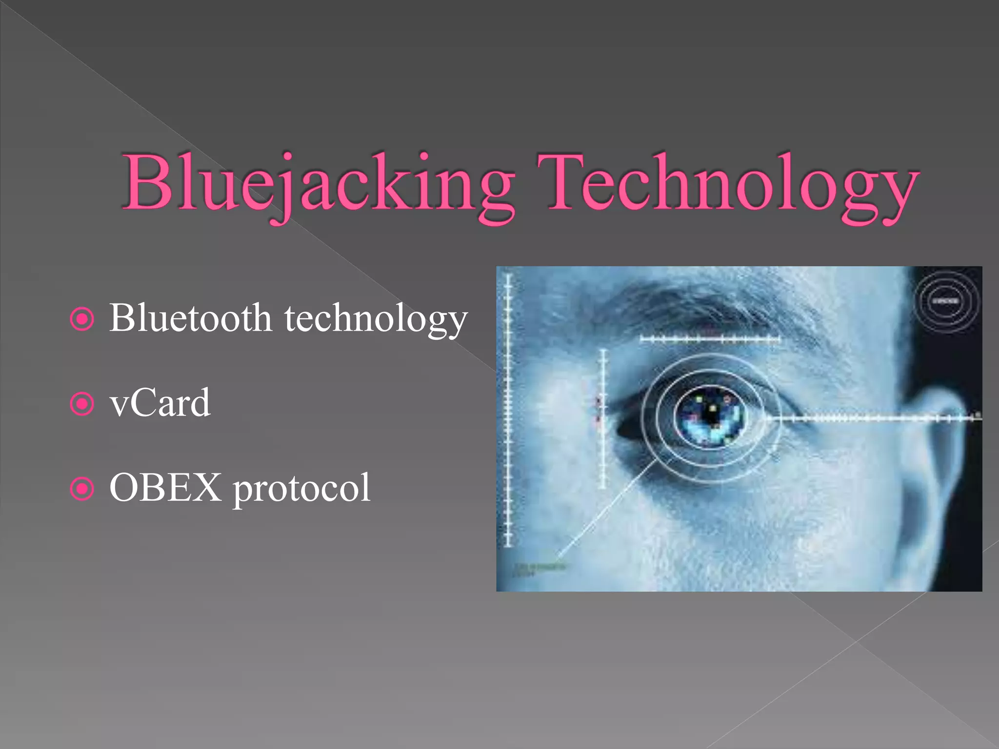 Bluejacking ppt | PPTX