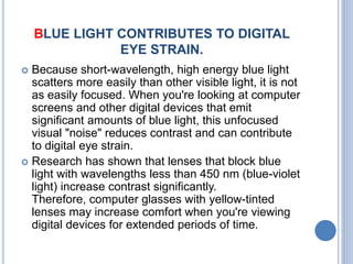 Blue light | PPTX