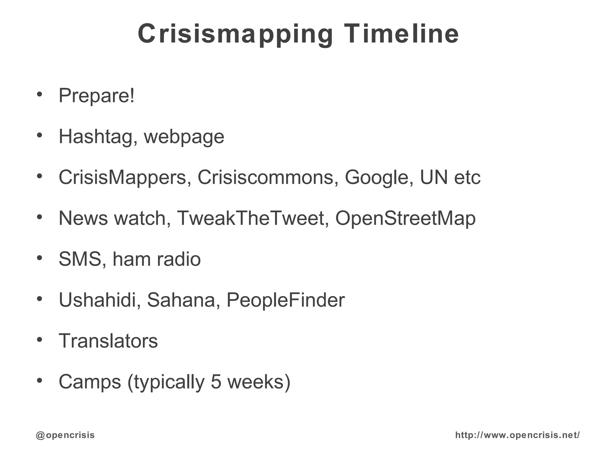UK crisis crowdsourcing | PPT