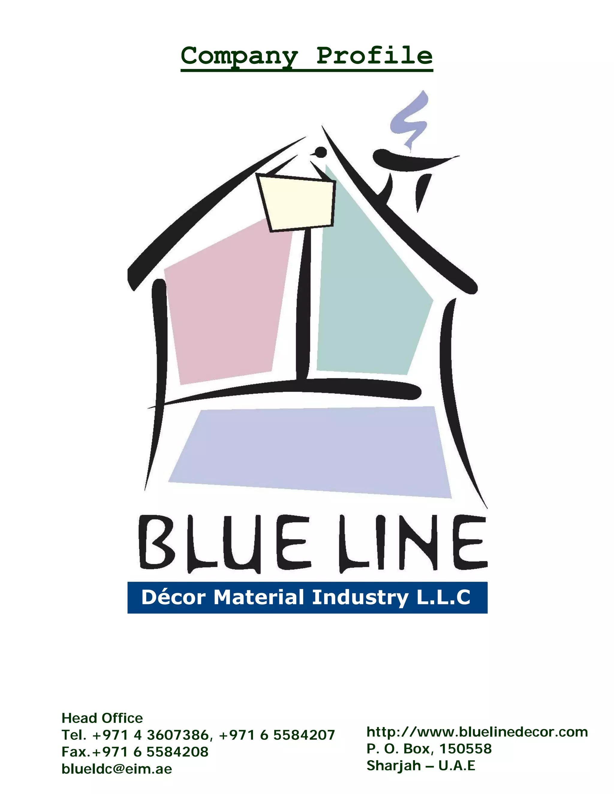 Blue Line Company Profile | PDF