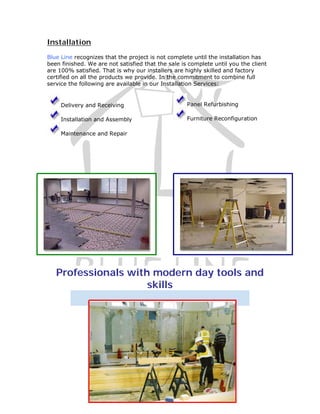 Blue Line Company Profile | PDF