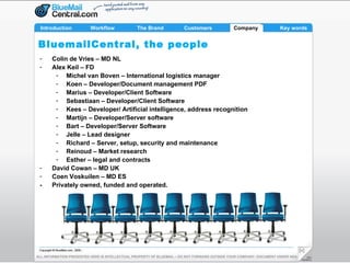 BlueMailCentral Company presentation | PPT