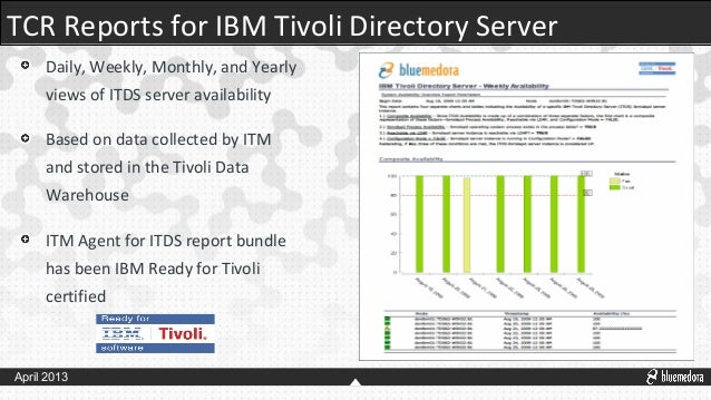 Blue Medora IBM Tivoli Monitoring (ITM) Agent for IBM Tivoli Director… Blue Medora IBM Tivoli Monitoring (ITM) Agent for IBM Tivoli Director…