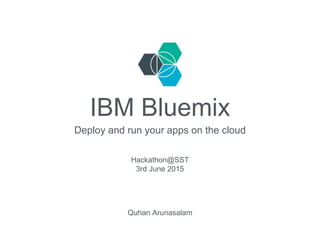 Bluemix setup | PPT