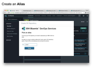 Bluemix setup | PPT