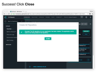Bluemix setup | PPT