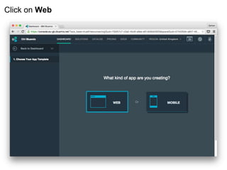 Bluemix setup | PPT
