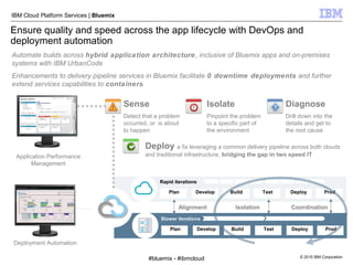 Bluemix the digital innovation platform | PPT