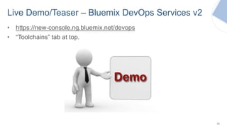 Bluemix DevOps Services | PPT