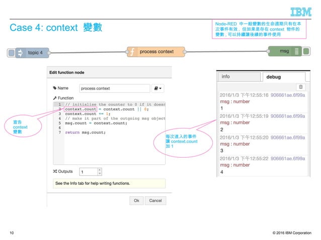 Bluemix Node-Red Part II | PPT