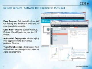 Bluemix summary | PPT