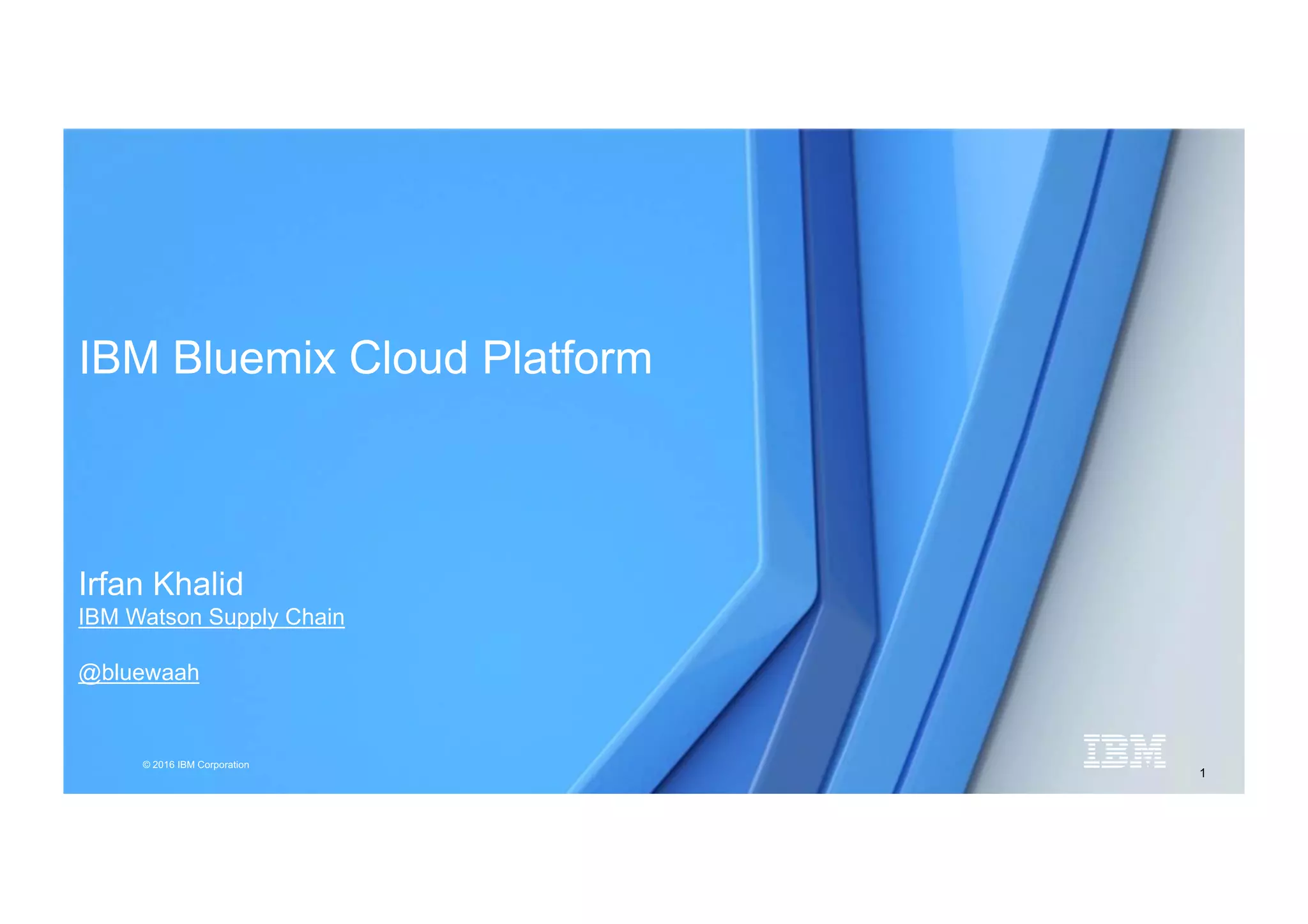 IBM Bluemix for students | PDF