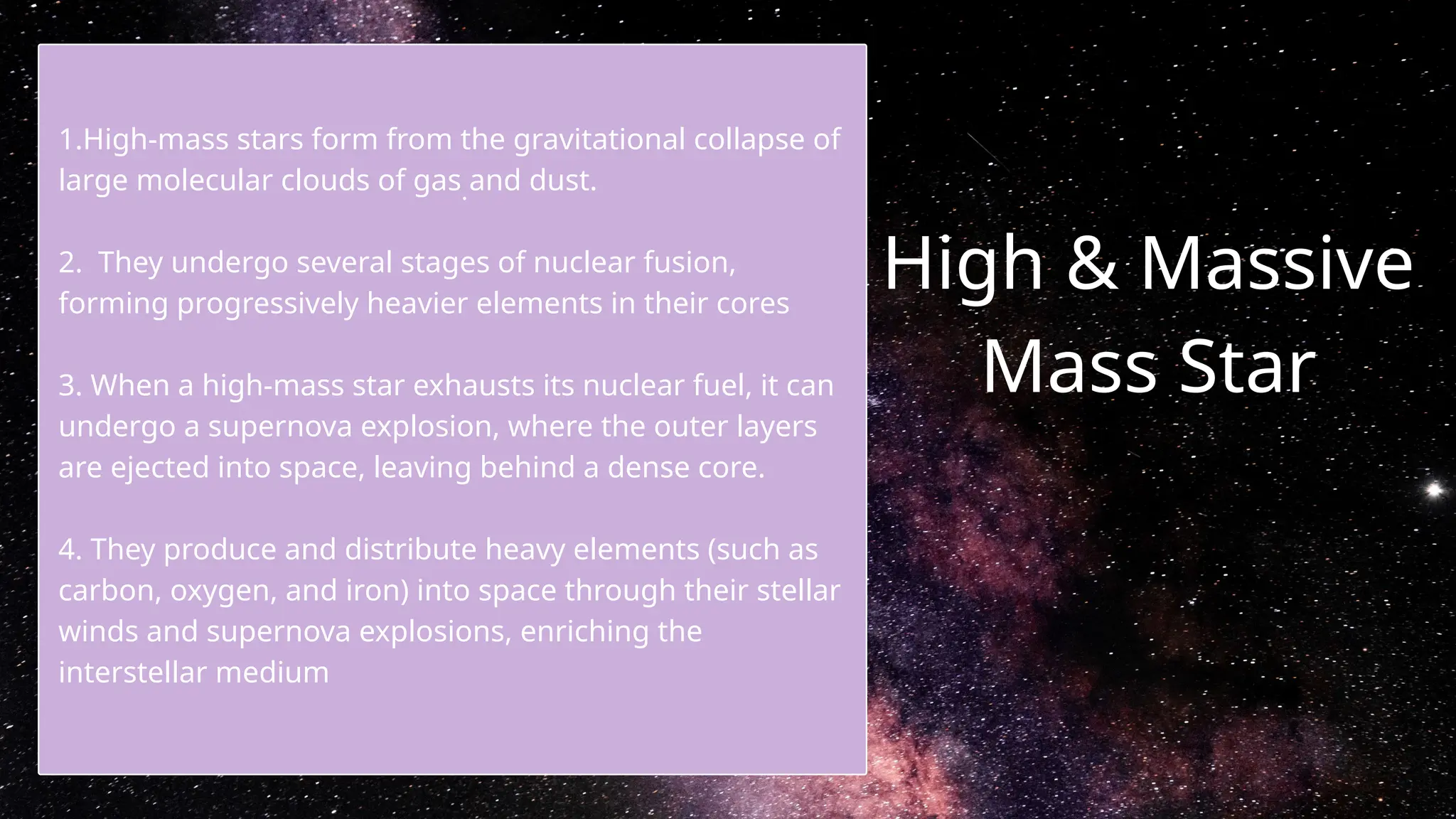 The Life Cycle of Stars Complete Presentation | PPTX