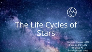 The Life Cycle of Stars Complete Presentation | PPTX