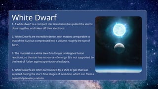 The Life Cycle of Stars Complete Presentation | PPTX