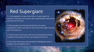 The Life Cycle of Stars Complete Presentation | PPTX